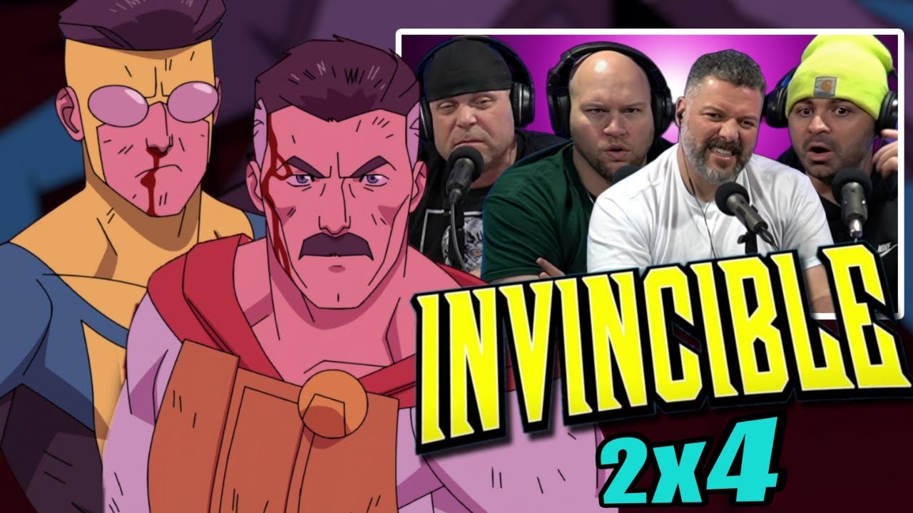 What an ending!!! First time watching Invincible 2x4 reaction - YouTube