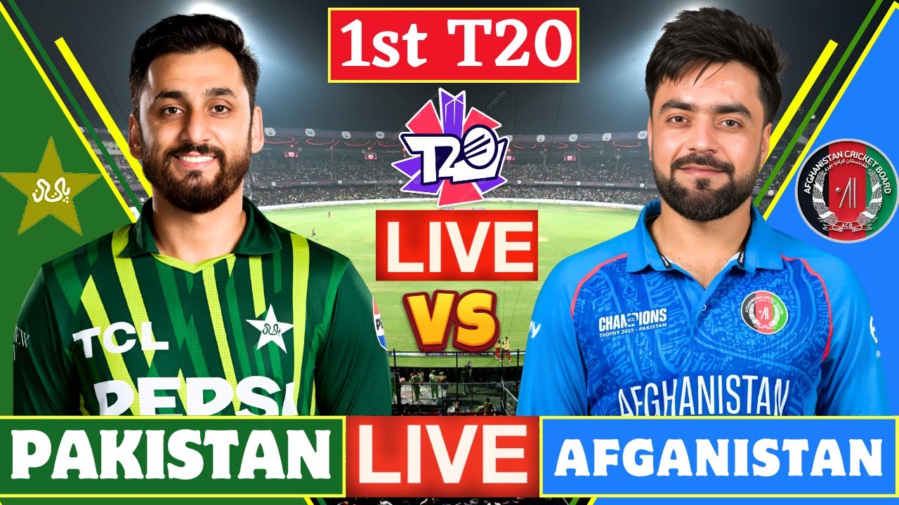 Afghanistan vs Pakistan, 1st T20 Live Score & Commentary | Pakistan vs ...