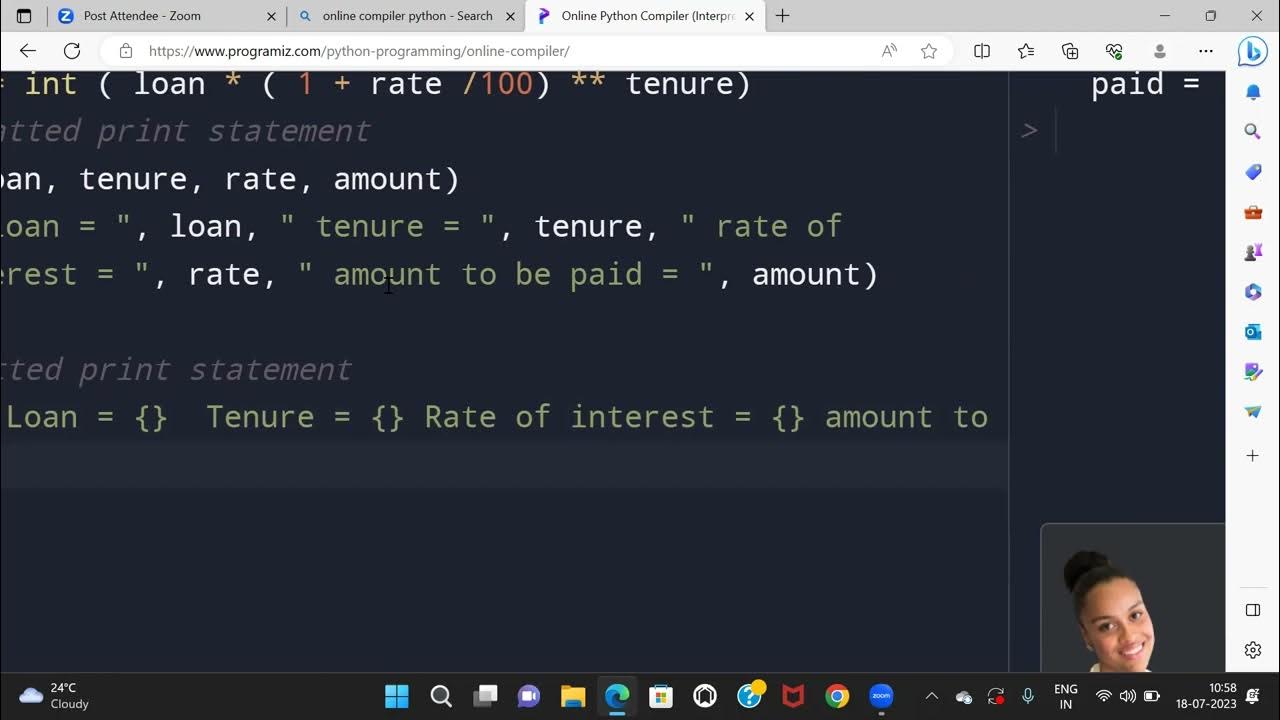 Different types of print() methods in python - YouTube