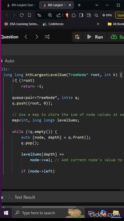 2583. Kth Largest Sum in a Binary Tree | Editorial | #dailychallenge # ...