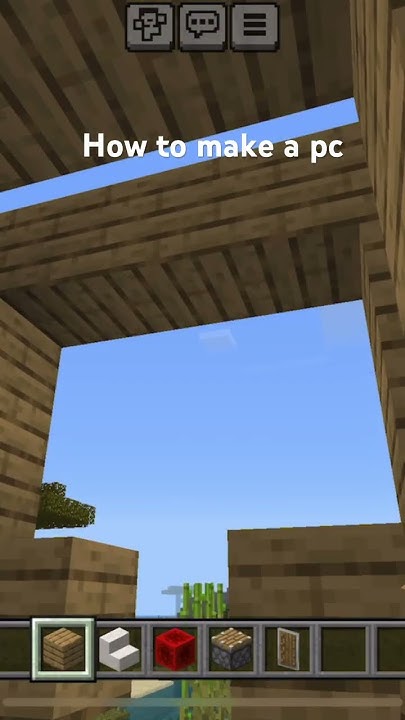 How to make a pc in Minecraft - YouTube