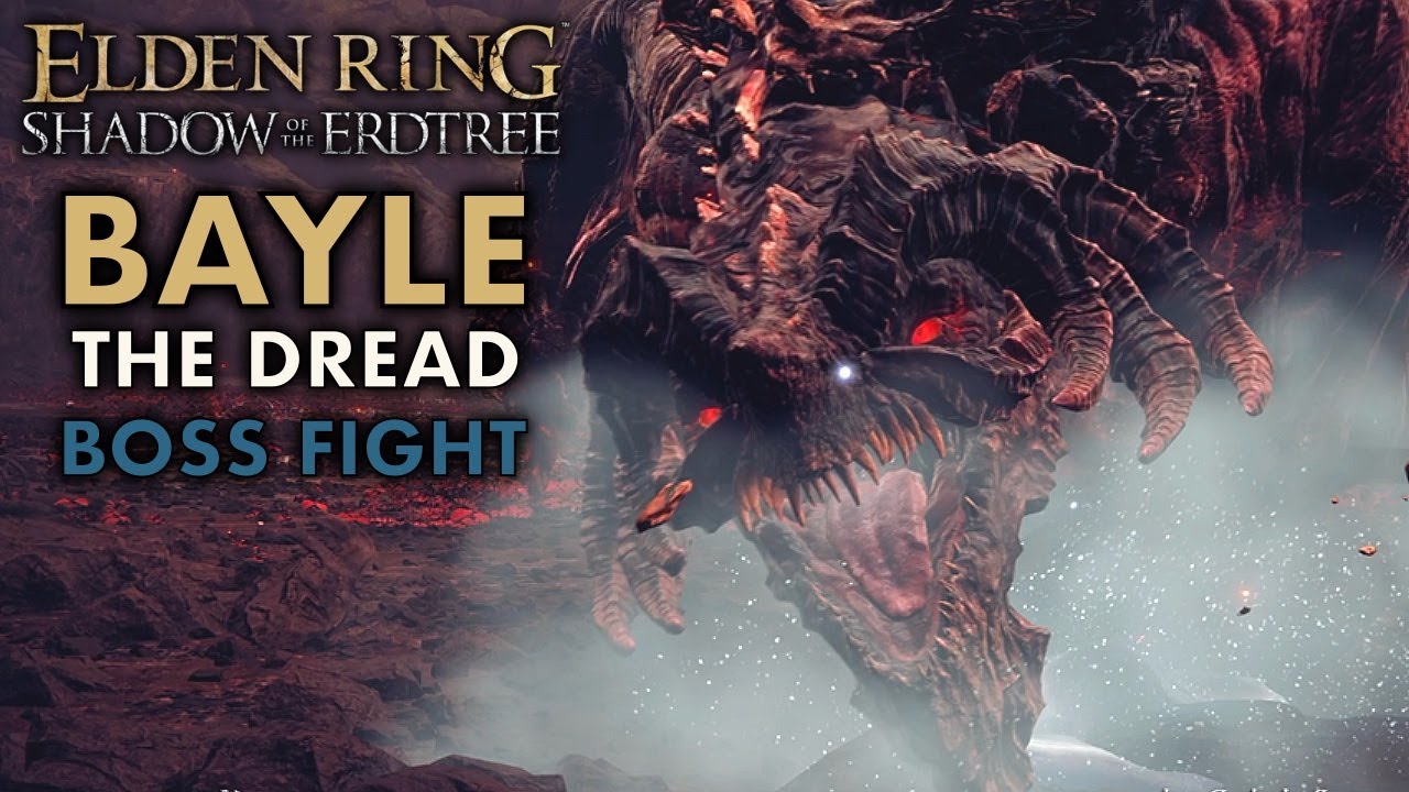 ELDEN RING Shadow of the Erdtree DLC - Bayle the Dread Boss - YouTube