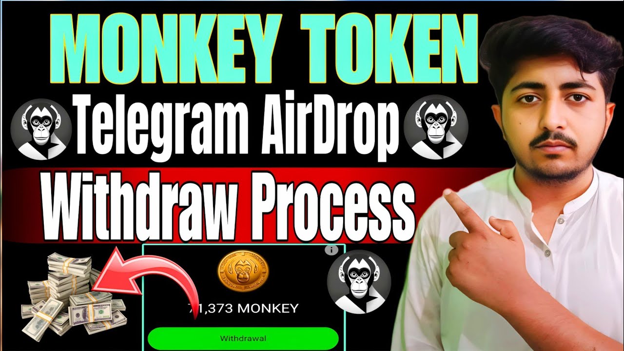 Monkey Telegram Bot Withdrawal Process || Monkey Bot Wallet Connect Process || Monkey Token ...