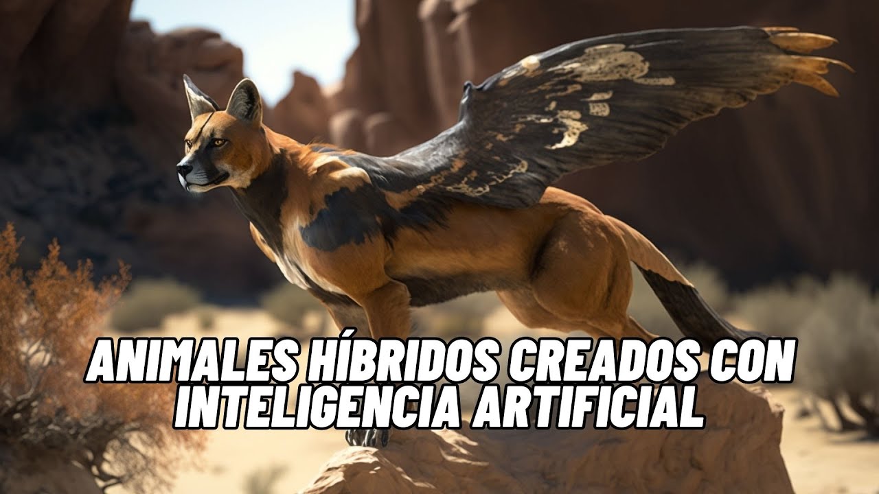 Animales híbridos creados con inteligencia artificial - YouTube