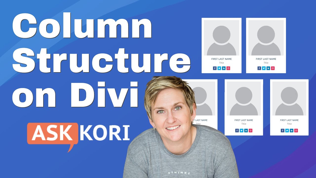 Divi Layout Structure for 2 Column / 3 Column - YouTube