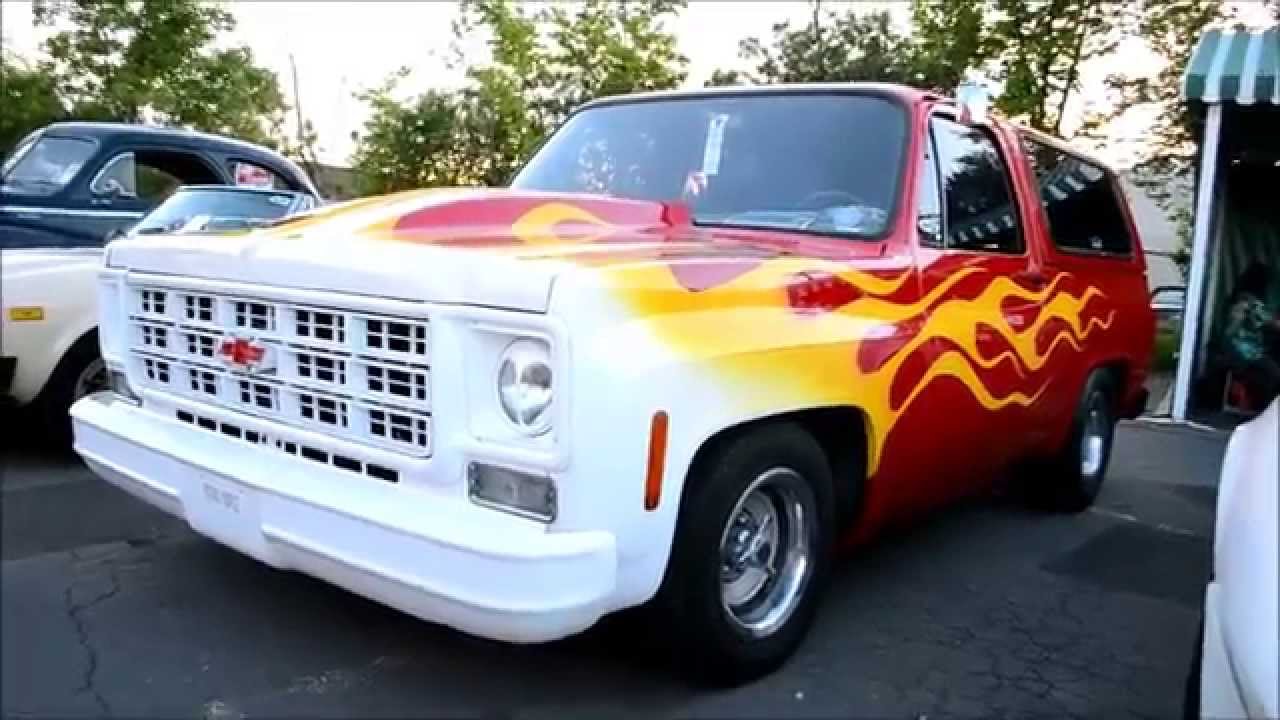 FLAMIN' '77 CHEVY BLAZER HOT ROD - YouTube
