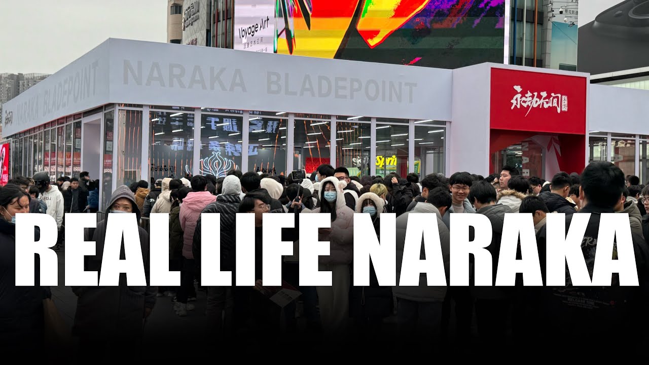 NARAKA IN REAL LIFE | China/J Cup Vlog - YouTube