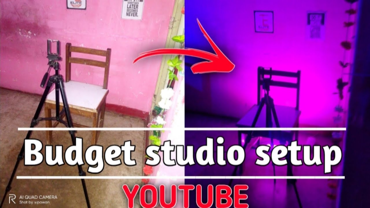 RGB Background setup under rs300/- || RGB LIGHT unboxing and review ...