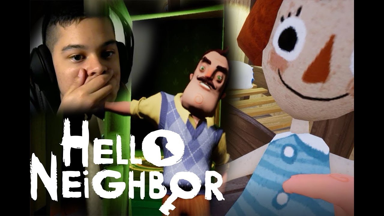 A DEMON DOLL & THAT'S WHY HE IS CRYING | Hello Neighbor - YouTube