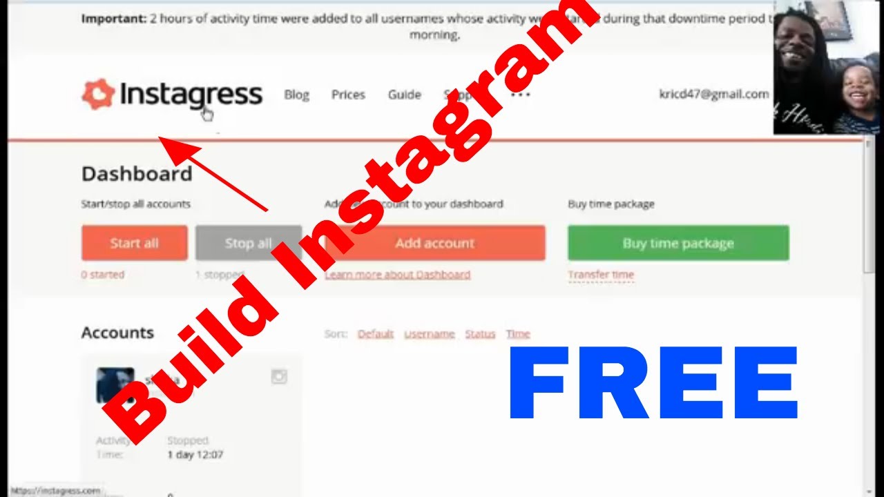 Build your business on Instagram with instagress - YouTube