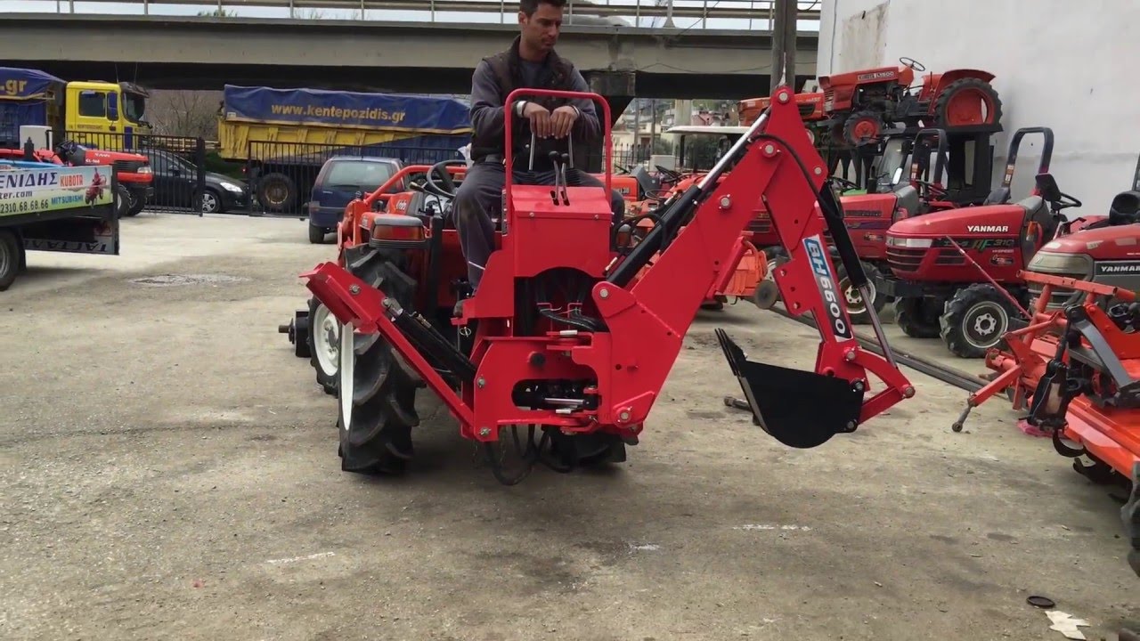 Τρακτερ KUBOTA GL260 FL ΜΕ ΚΟΥΒΑ και ΤΣΑΠΑΚΙ www.trakter.com ...