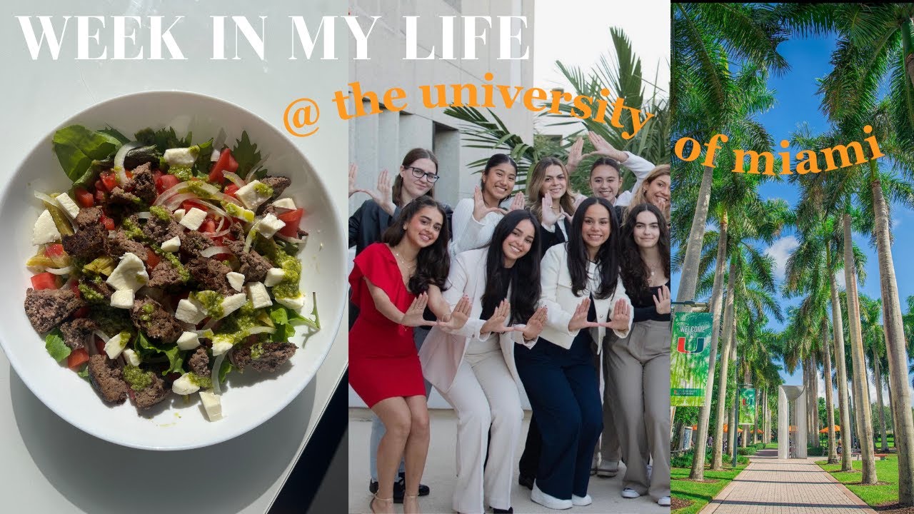 it's all about the U (week in my life @umiami ) - YouTube