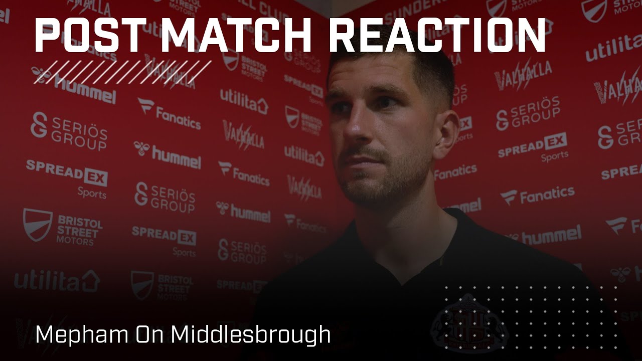 "We looked really dangerous on the counter" | Mepham On Middlesbrough ...