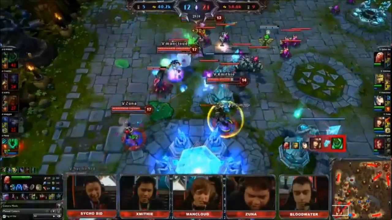 Zuna gets hyped up! In-game voice com and celebration - YouTube