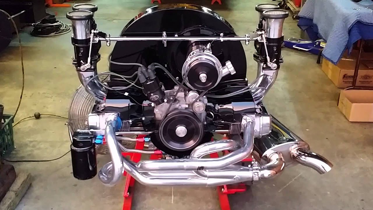 Jeff's 2332cc first startup - YouTube
