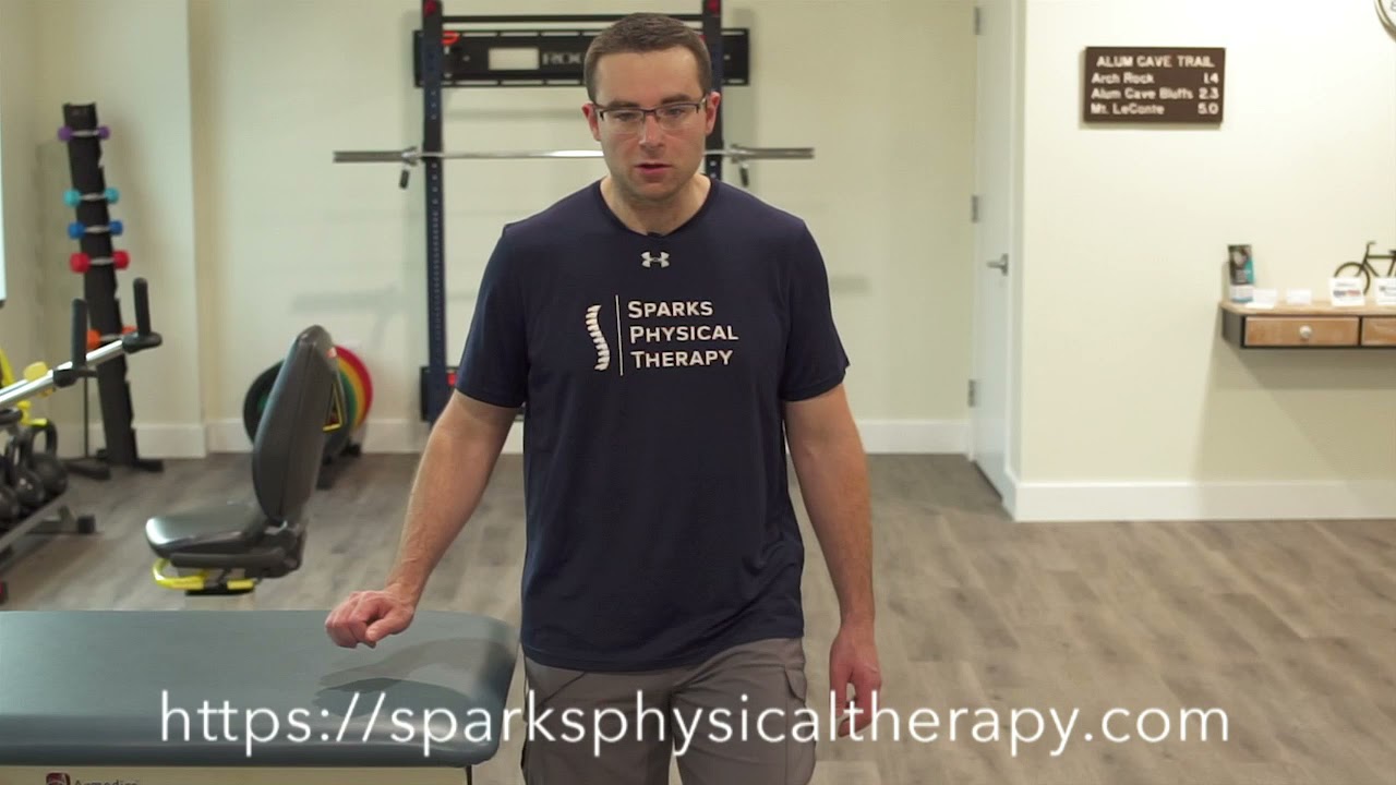 Standing Marching- Sparks Physical Therapy - YouTube