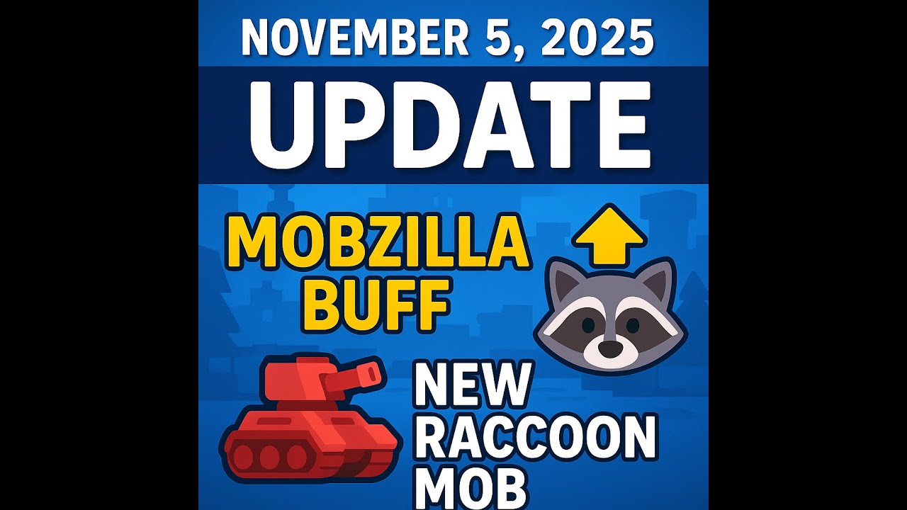Mob Control News & Updates — November 5, 2025 | Raccoon Mob, Mobzilla ...