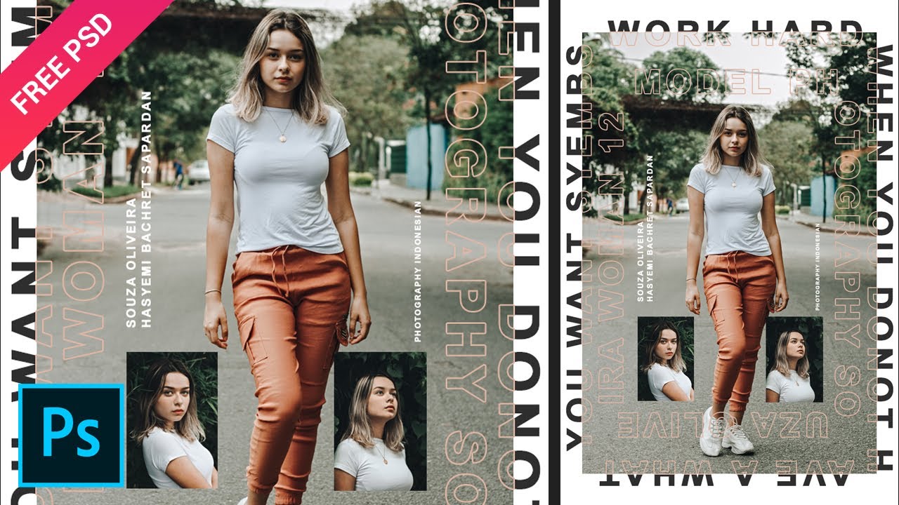 Froyonion Style Photography Model - Tutorial Photoshop 2020 - YouTube