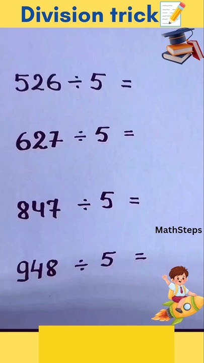 Divide short trick | Vedic maths division trick | #shorts #maths #division #shortsfeed - YouTube