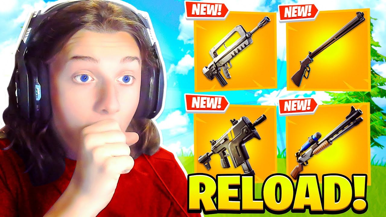 The *NEW* Fortnite RELOAD Weapons Are AMAZING! - YouTube