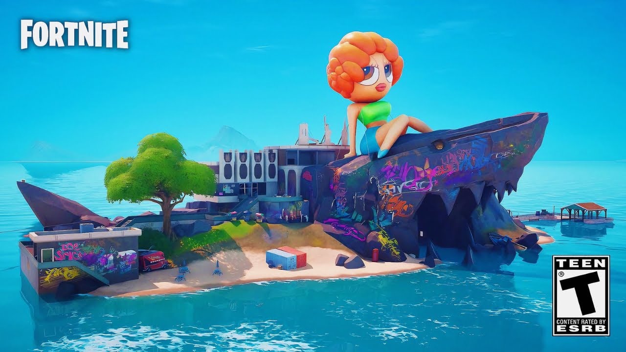 Ice Isle Update in Fortnite! - YouTube