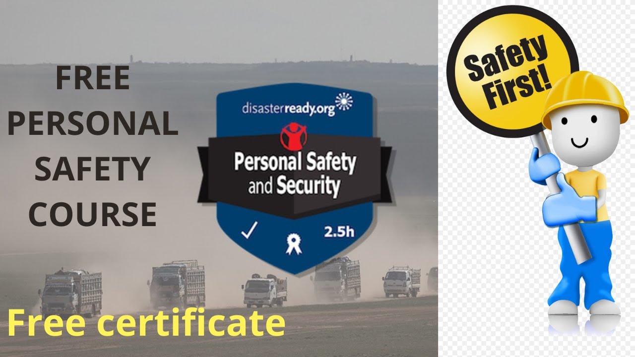 Free Personal Safety And Security Course | Free Certificate ...