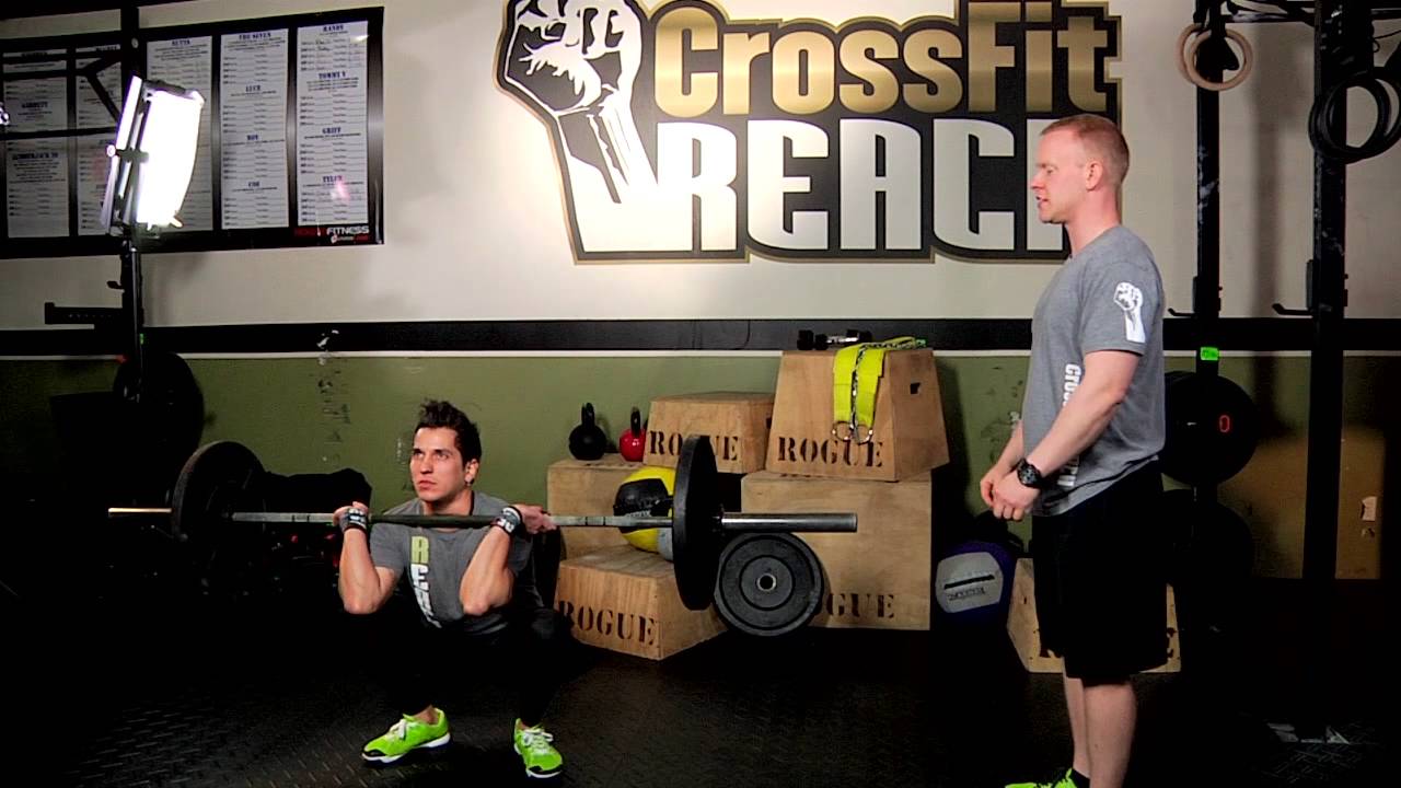 Crossfit Reach Bear Complex - YouTube