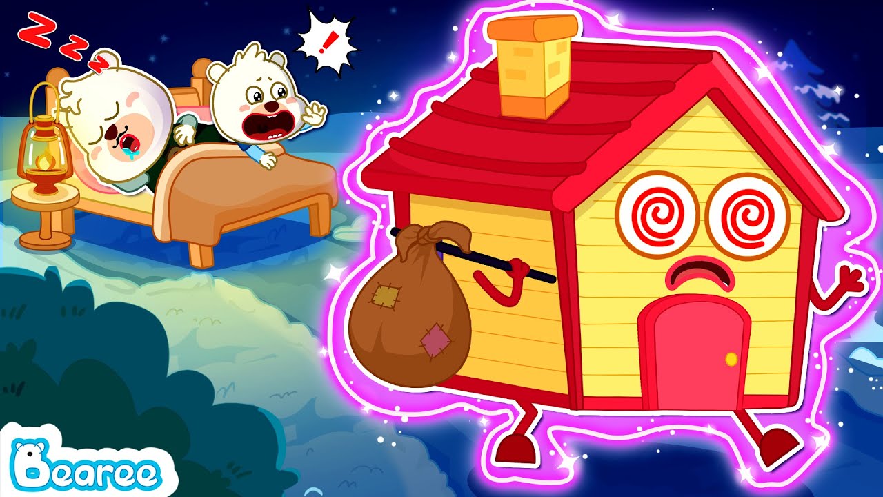 Bearee Tales 🐾 My House Is Gone 😢| Bearee Rescues His House From the ...