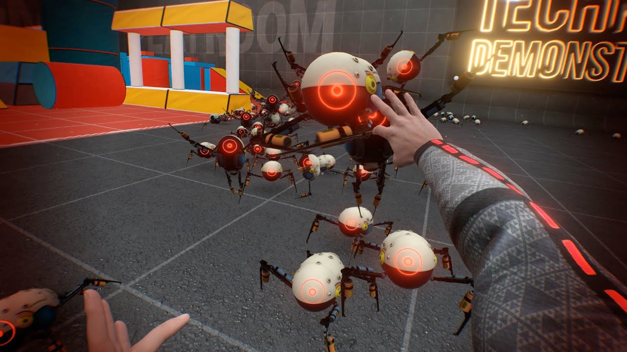 BONEWORKS | Sandbox mode Gameplay | PHYSICS BASED WEAPONS - YouTube