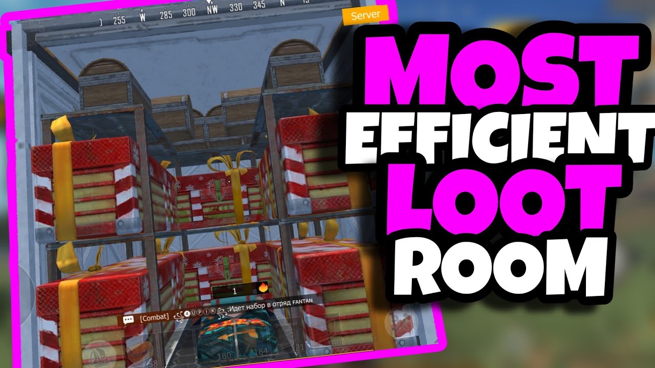 MOST EFFICIENT LOOT ROOM BASE DESIGN • Last Day Rules Survival • Last ...