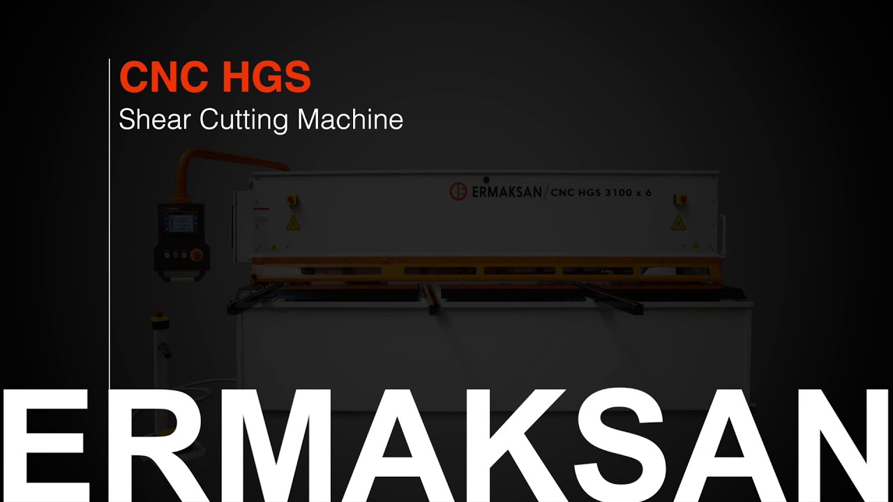 HGS - Shear Cutting Machine - YouTube