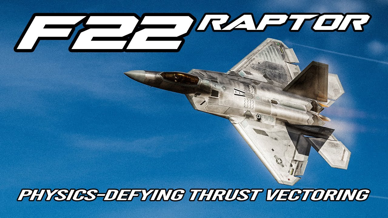 F-22 Raptor Defies Physics – Thrust Vectoring in Action - YouTube