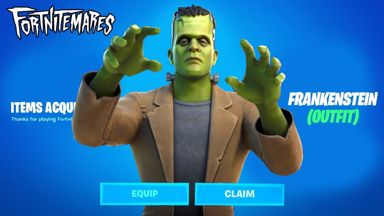 Fortnitemares 2021 - FRANKENSTEIN SKIN, FREE REWARDS, NEW WEAPONS ...