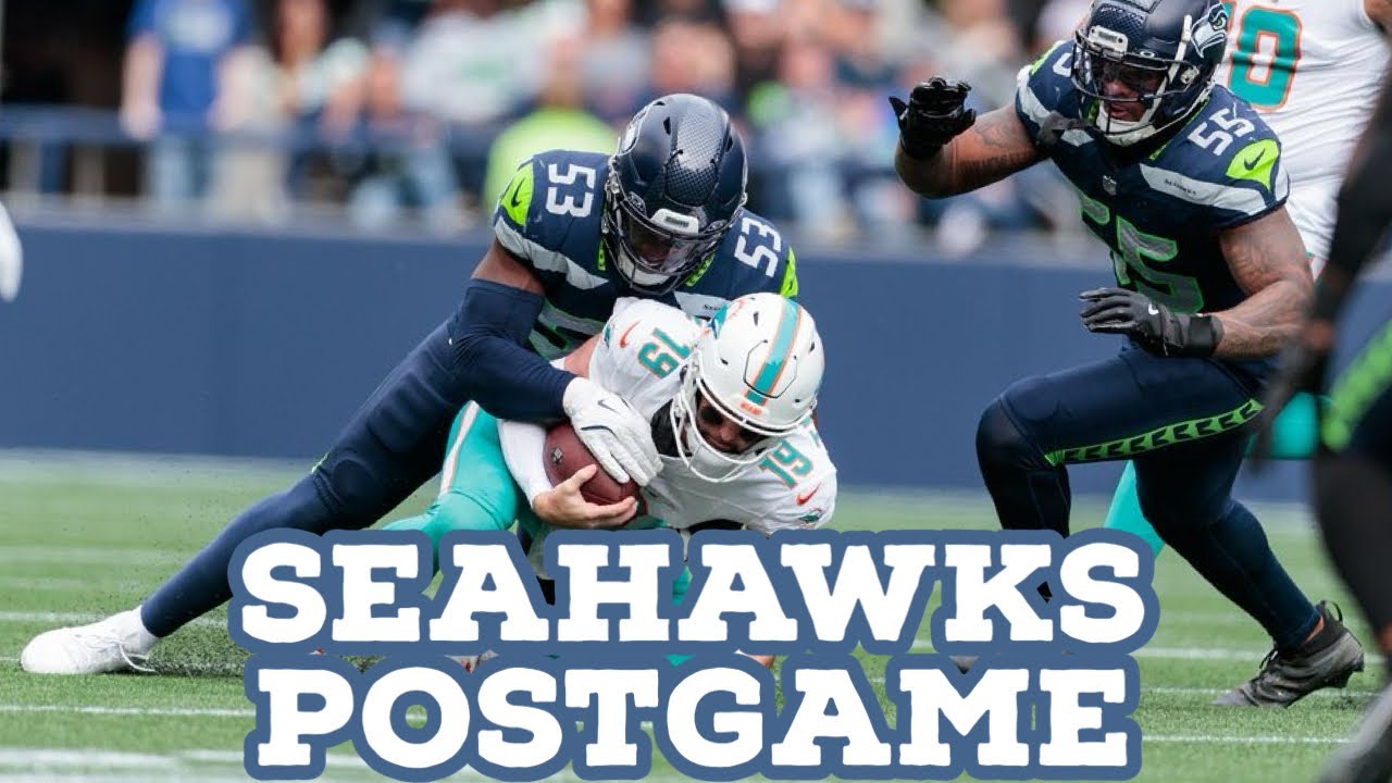 SEAHAWKS DOMINATE THE DOLPHINS! Postgame show - YouTube