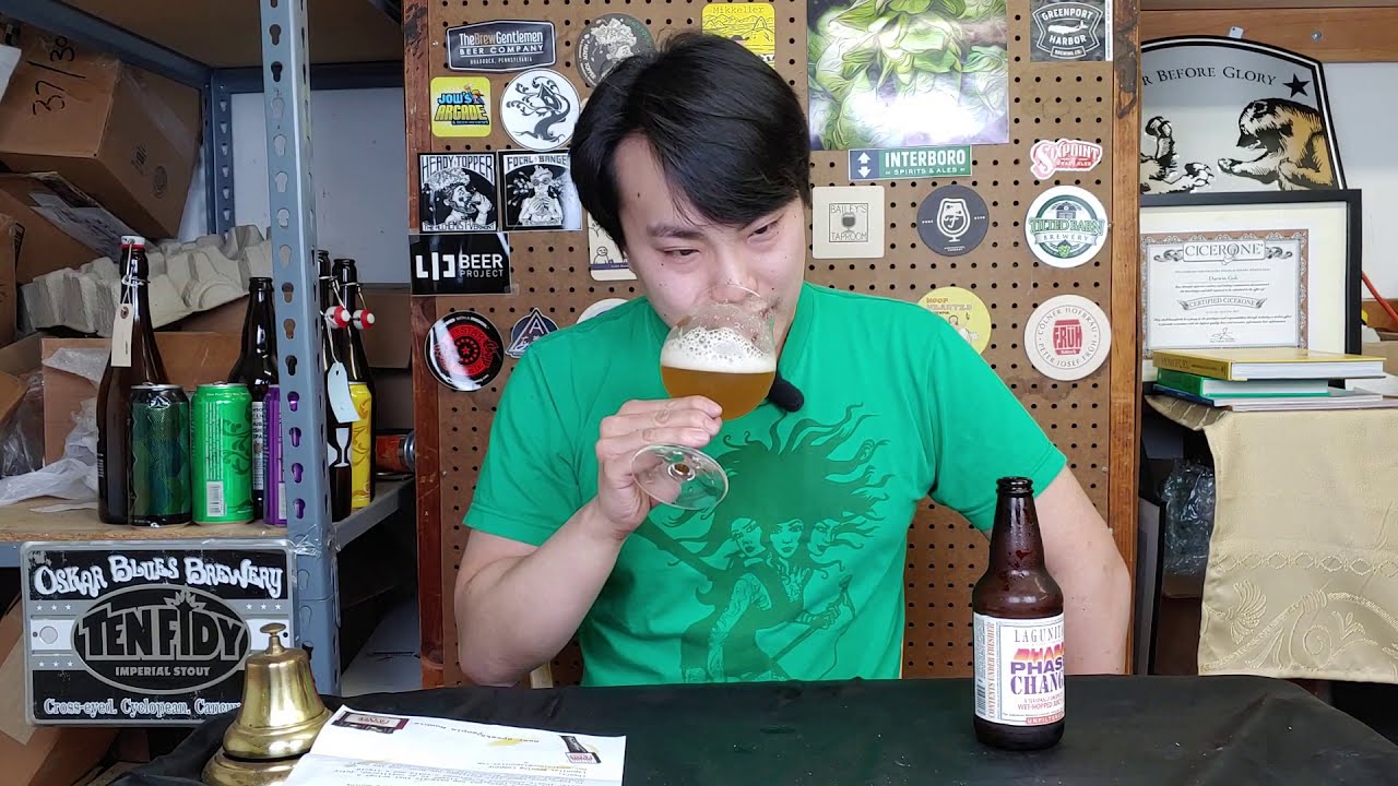 Lagunitas Phase Change (Wet Hop IPA) (SUPER DANK!) Review - Ep. #2082 ...