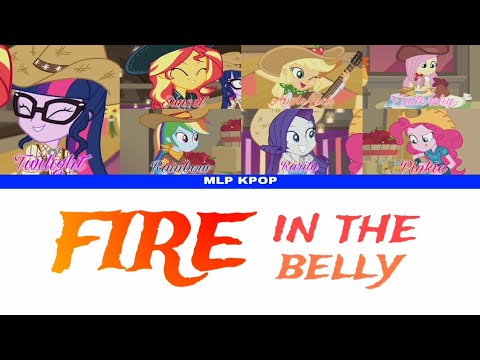 How Would MLP Sing FIRE IN THE BELLY by LESSERAFIM - YouTube