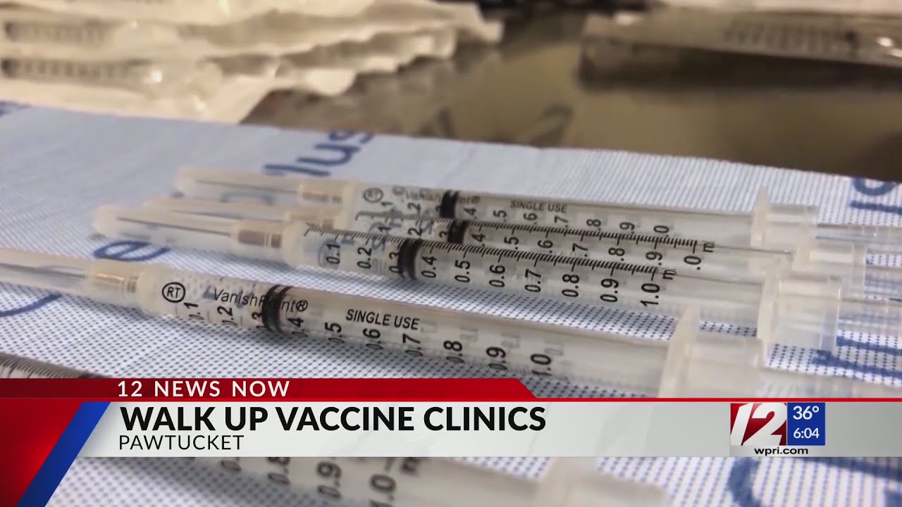 Providence, Cranston mass vaccination sites offering walk-up ...