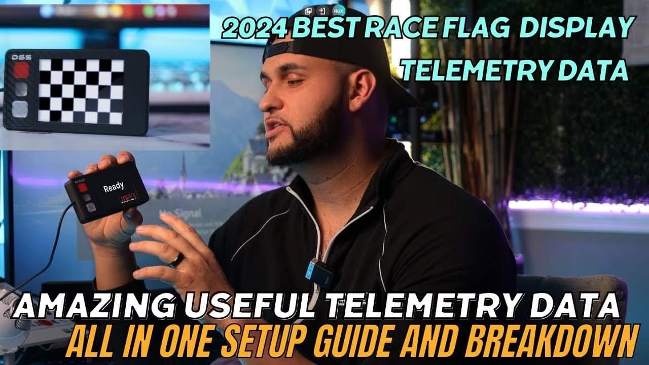 2024 RACE FLAG DISPLAY : Innovative Telemetry Data ?! - YouTube