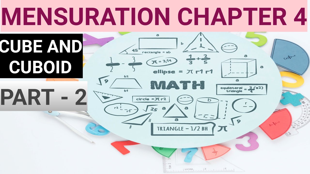 #cuboid and #cube MENSURATION FOR CLASS X WBBSE CHAPTER 4 BEST ...