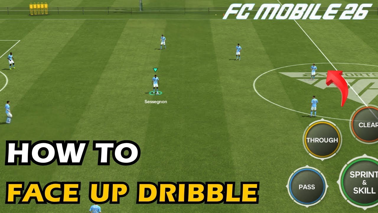 FC Mobile 26 How to Face Up Dribble - YouTube