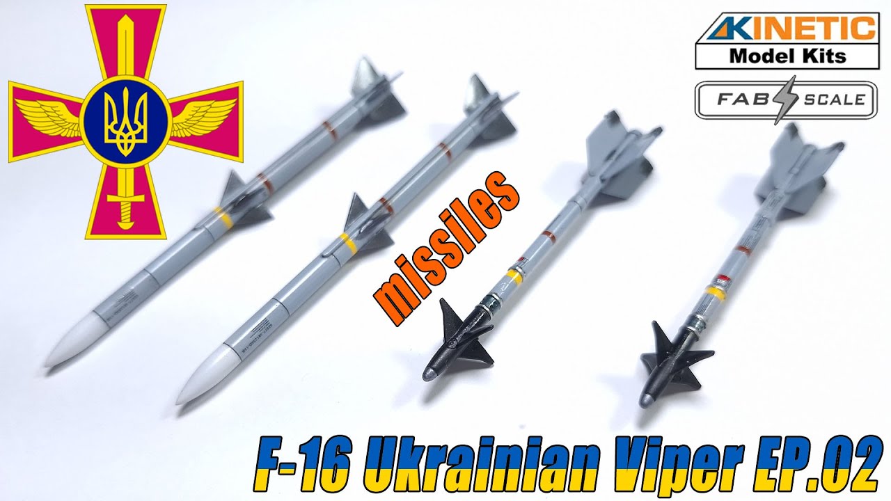 Ukrainian F-16 Viper Model Build – Step by Step Ep.02 [EN/ES/FR/JP/KR ...