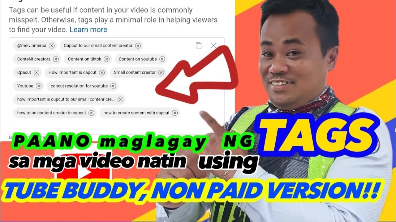 paano mag lagay ng tags sa mga video using TUBE BUDDY #tubebuddy ...