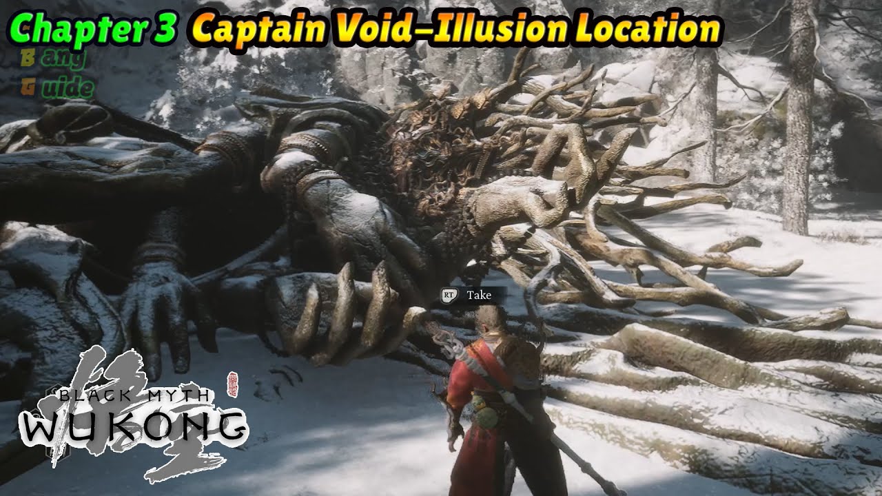 Black Myth Wukong Chapter 3 The Spirit of Captain Void Illusion ...