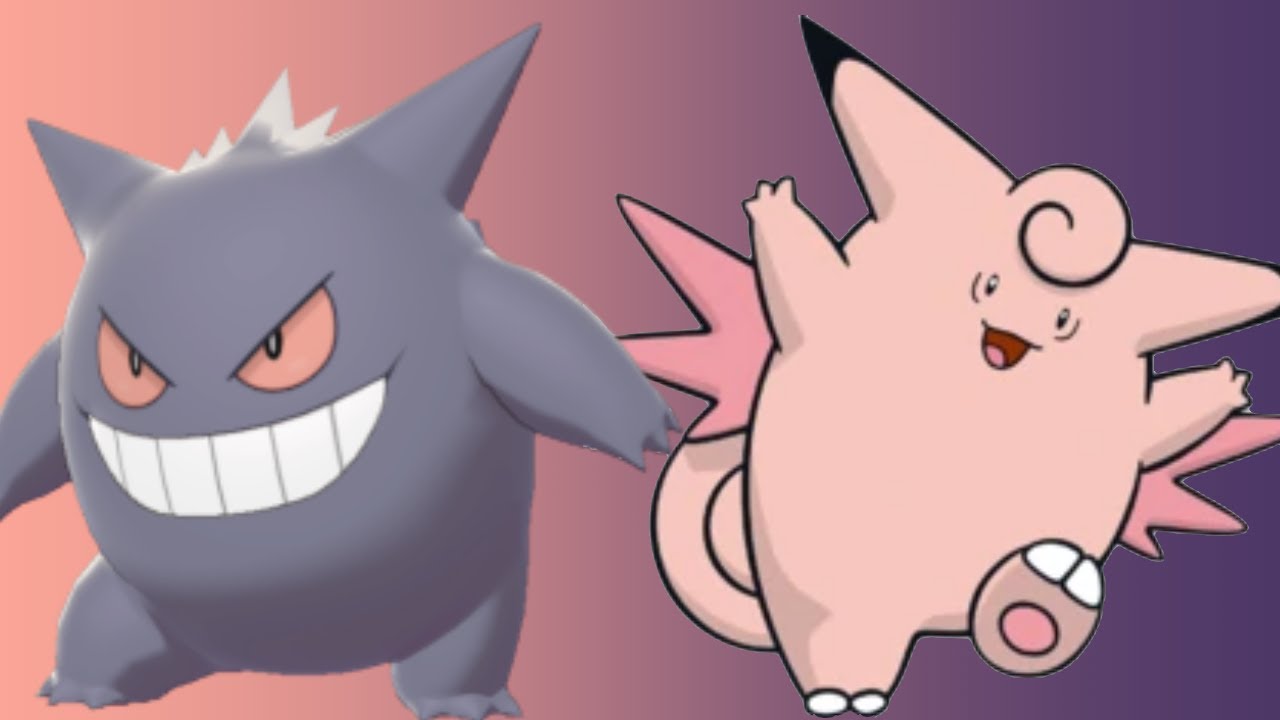 Proof that Gengar and Clefable are related finally found~ - YouTube