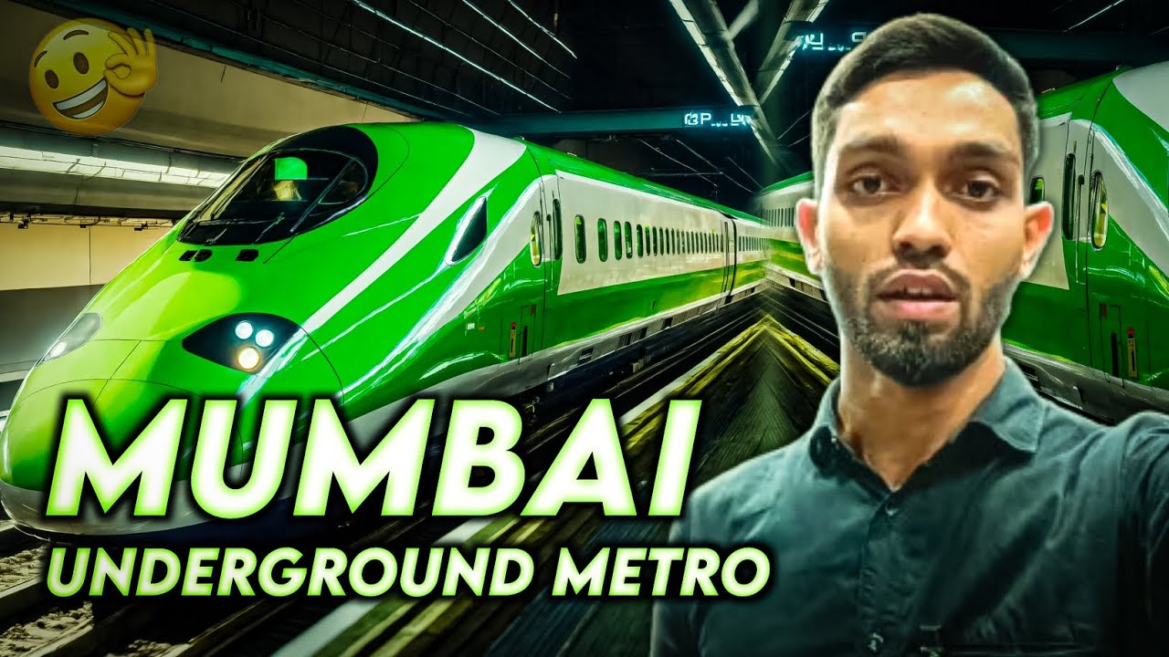 Mumbai Underground Metro 🚇 | Metro line 3 | Inside Tour | #ashfaqdiaries #mumbaimetro - YouTube