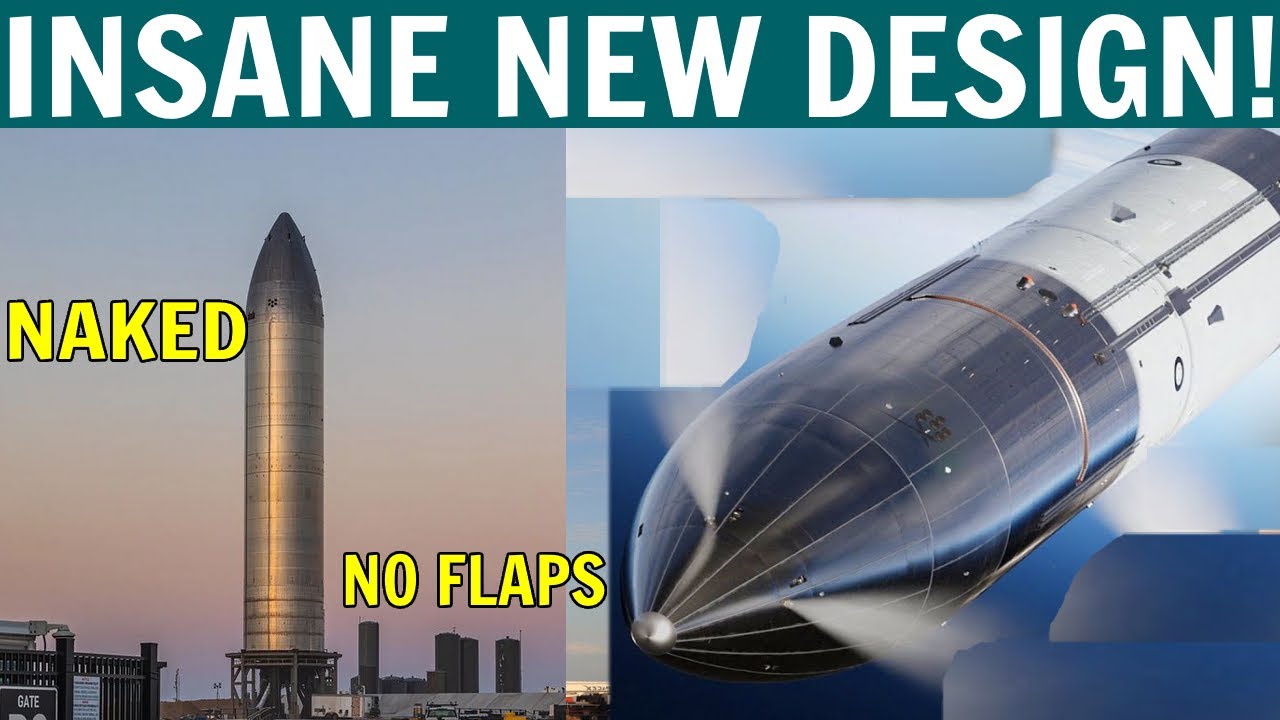 SpaceX New Starship Unique Design Shocked Everyone! - YouTube