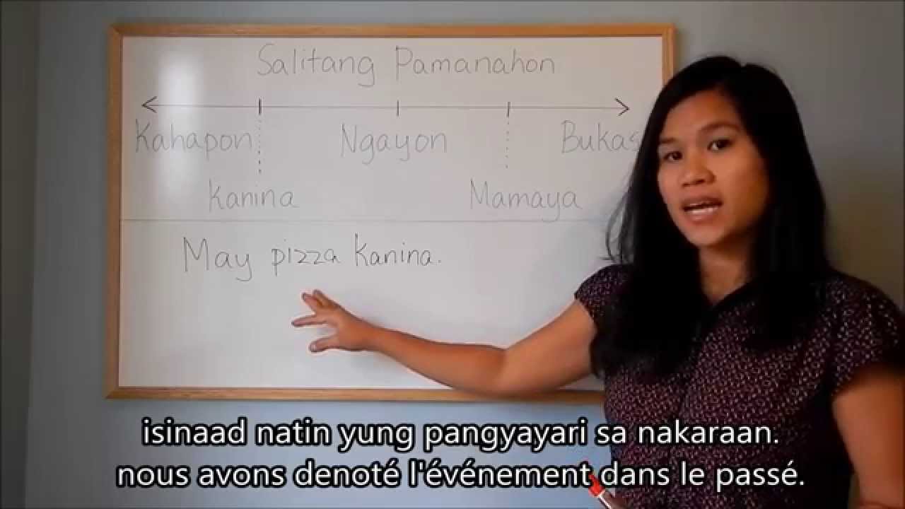 Apprendre le tagalog (filipino) leçon 7: "may" comme structure de base ...