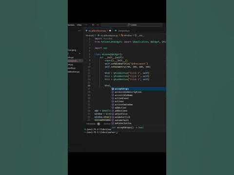 PySide6 Tutorial: QHLayouts #shortsvideo #shorts #pyside6 #python #trending - YouTube