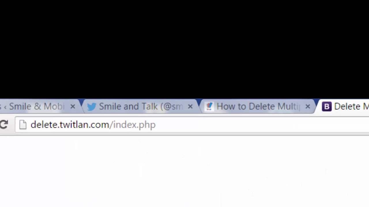 How to Delete Multiple Tweets from Twitter at once! - YouTube