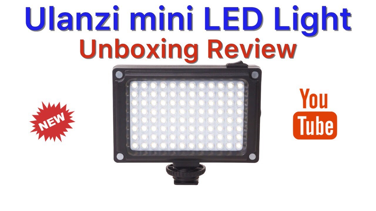 Ulanzi Mini LED Light - YouTube
